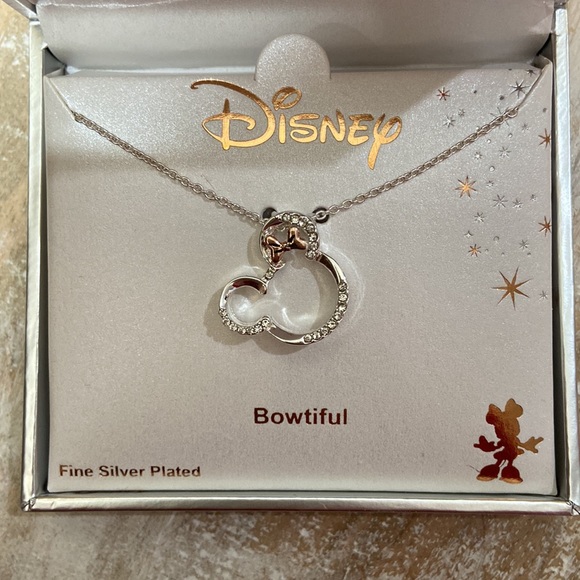 Disney | Jewelry | Disney Bowtiful Minnie Mouse Necklace | Poshmark